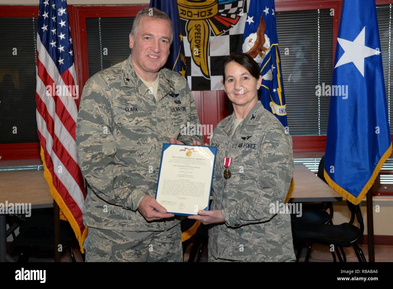 U.S. Air Force Col. Lisa Snyder, 181st Medical Group, Indiana Air ...