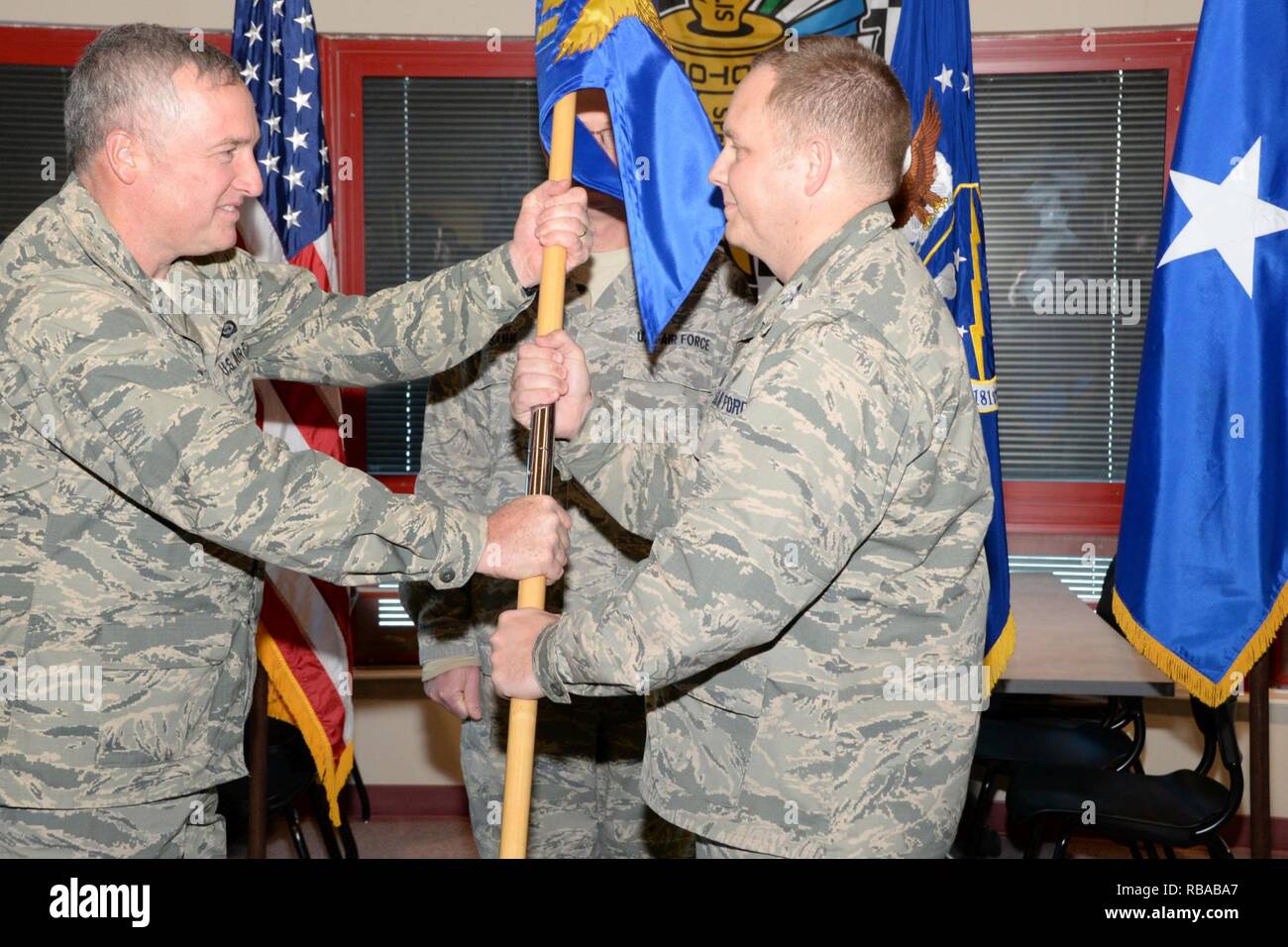 U.S. Air Force Col. William Bray with the 181st Medical Group, Indiana ...