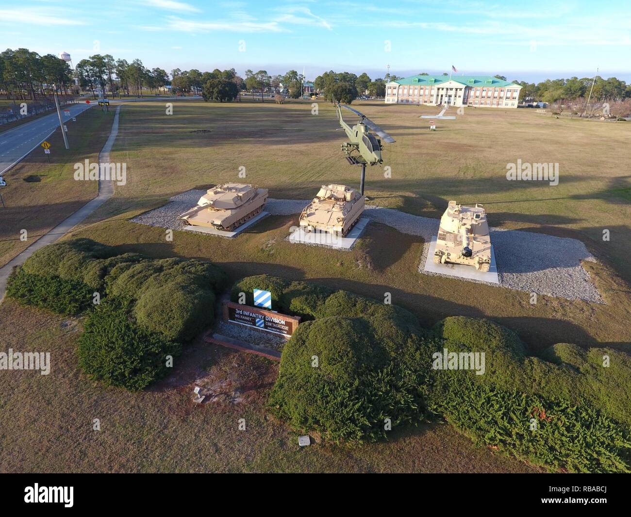 3rd Infantry Division headquarters at Fort Stewart, Georgia, January 6 ...