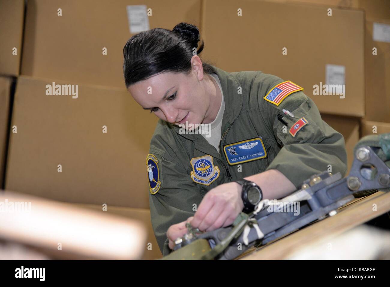 Staff Sgt. Casey Jackson, 43rd Operations Support Squadron Joint ...