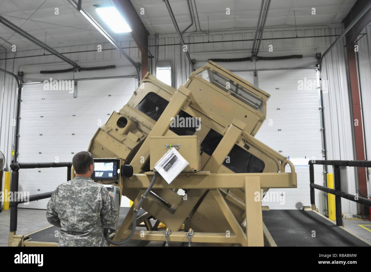 388th CM HHC Combat Support using the HEAT trainer at Fort McCoy WI. 6 ...