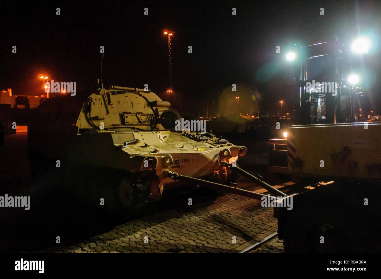 Bremerhaven, Germany – An Army M992A2 Field Artillery Ammunition Supply ...