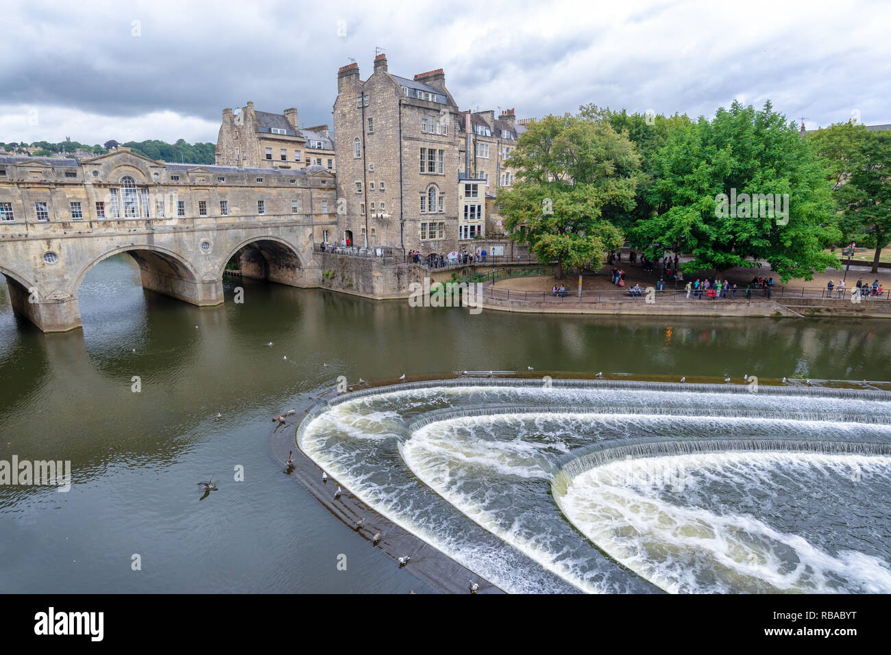 Famous bridge in bath hi-res stock photography and images - Alamy