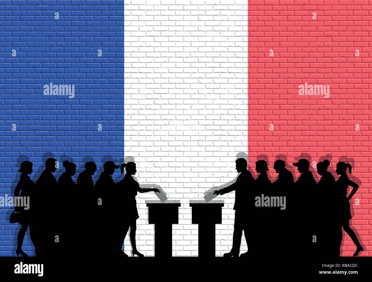 French democratic party Stock Vector Images - Alamy