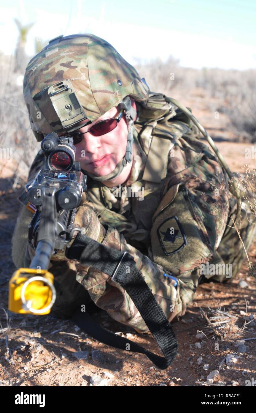 Camp McGregor, Fort Bliss, TX—Delta Company (D Co.), 1st Battalion 153 ...