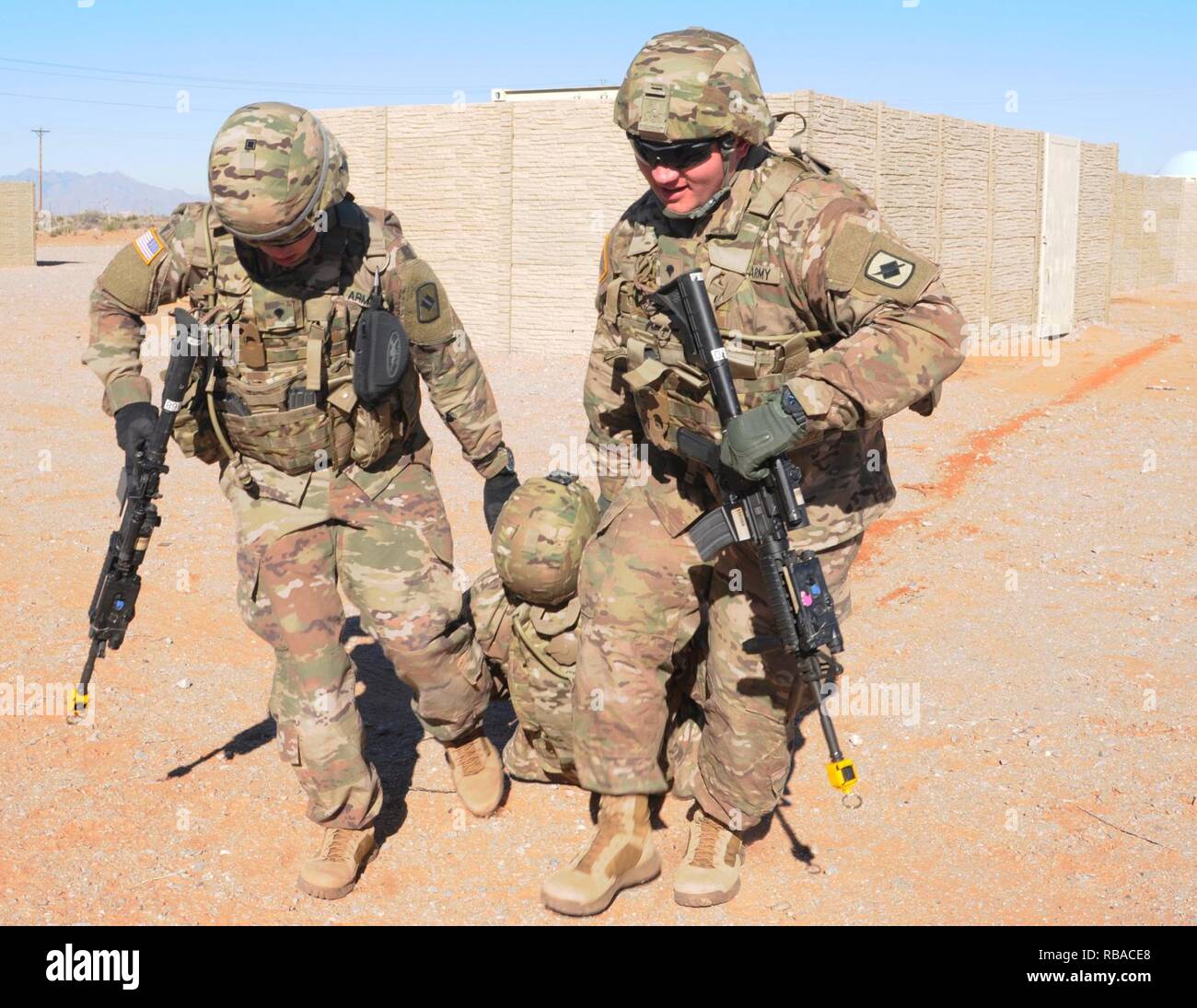 Camp McGregor, Fort Bliss, TX—Delta Company (D Co.), 1st Battalion 153 ...