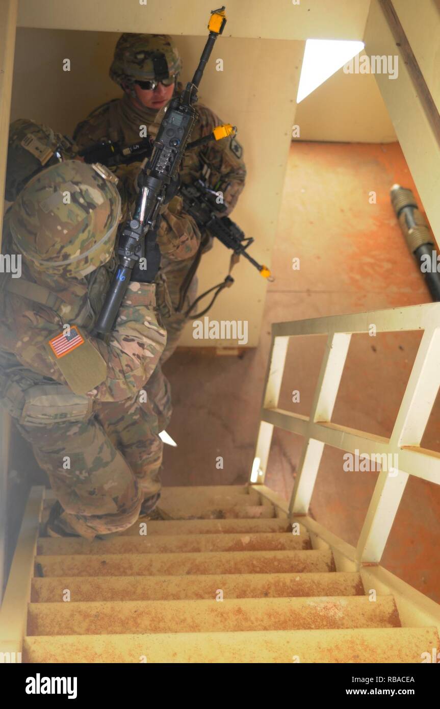 Camp McGregor, Fort Bliss, TX—Delta Company (D Co.), 1st Battalion 153 ...