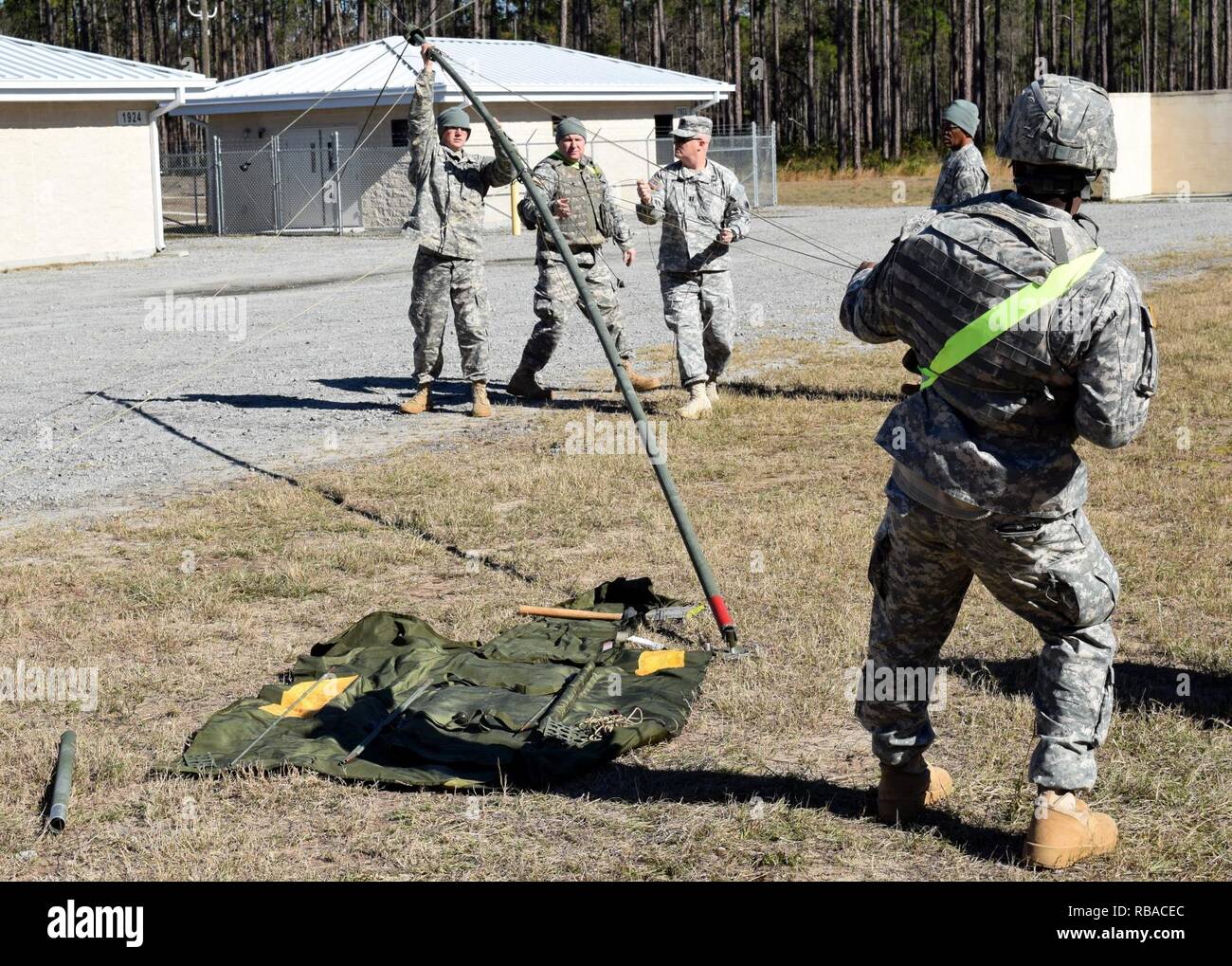 U.S. Army Capt. Tommy Brown, commander of Headquarters Detachment ...