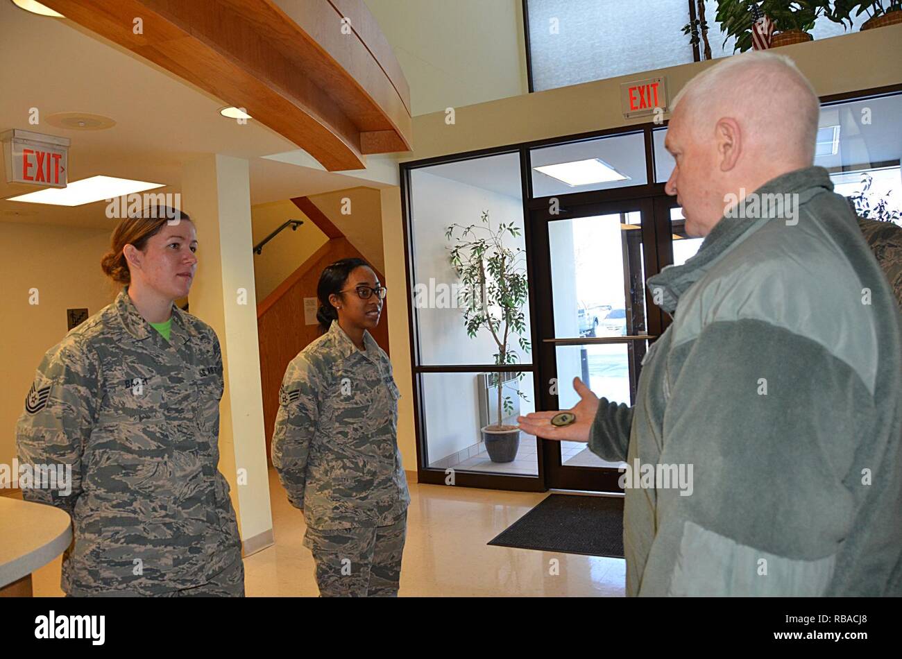 NEW CASTLE AIR NATIONAL GUARD BASE, Del.- Lt. Gen. L. Scott Rice, Director, Air National Guard ...