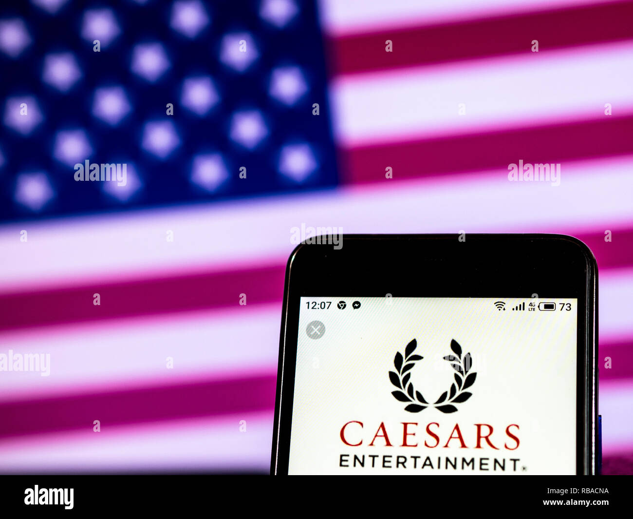 Caesars logo hi-res stock photography and images - Alamy