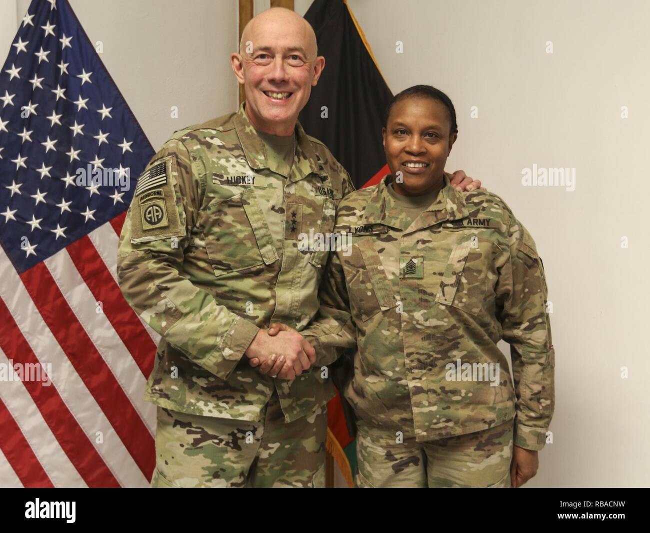 BAGRAM AIRFIELD, Afghanistan—Lt. Gen. Charles D. Luckey, Chief of Army ...