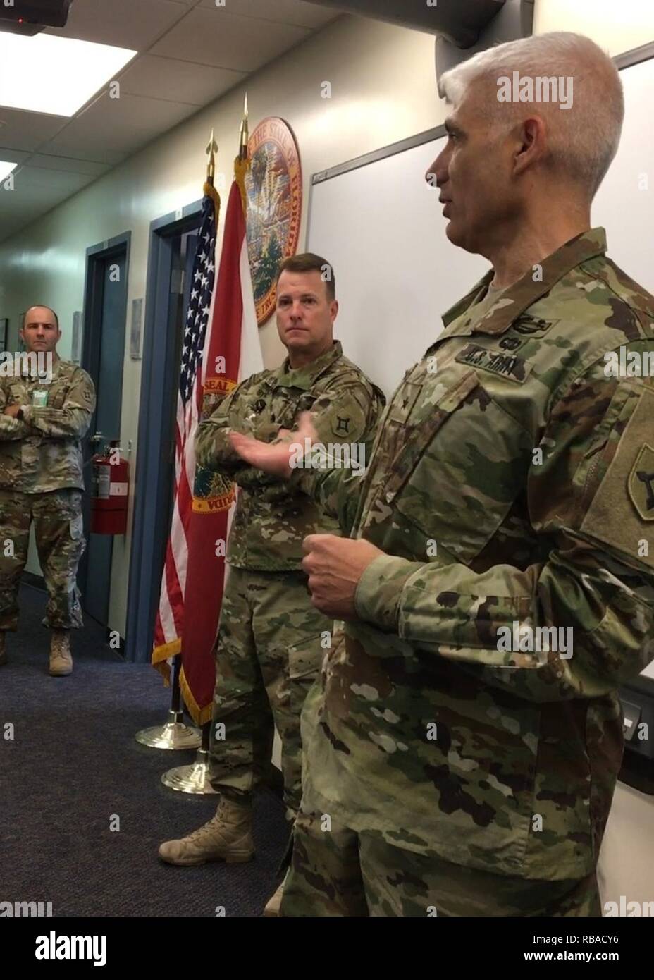 Brig. Gen. Rafael Ribas, director of the joint staff, Col. John ...