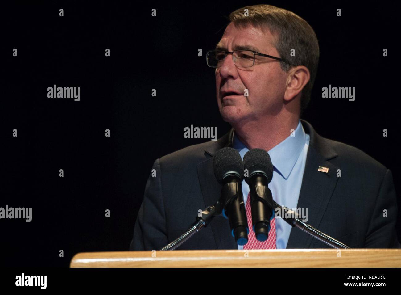 The Honorable Ashton B. Carter, speaks at his Armed Forces Farewell ...