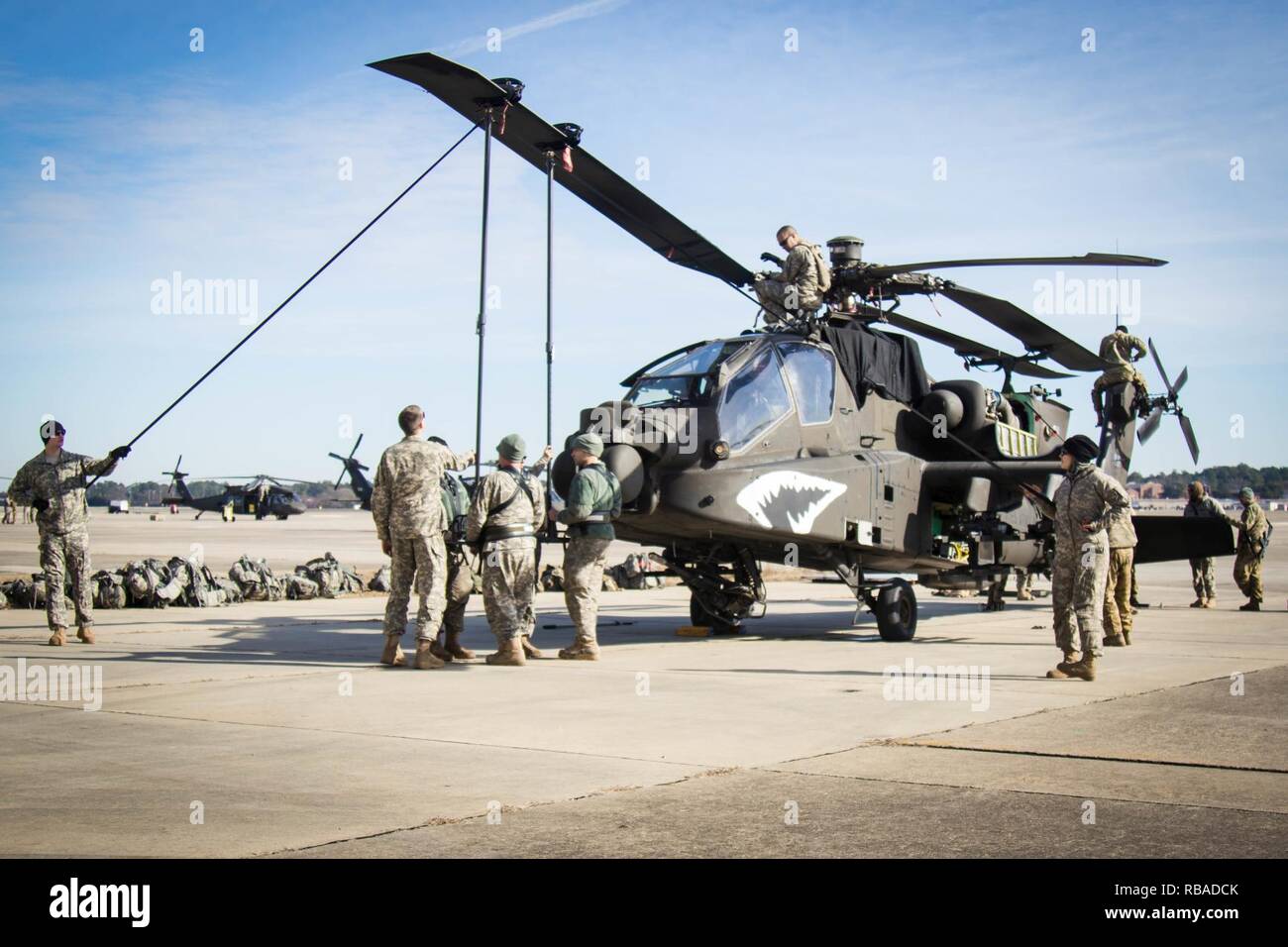 Soldiers assigned to 1st Attack Reconnaissance Battalion, 82nd Combat ...