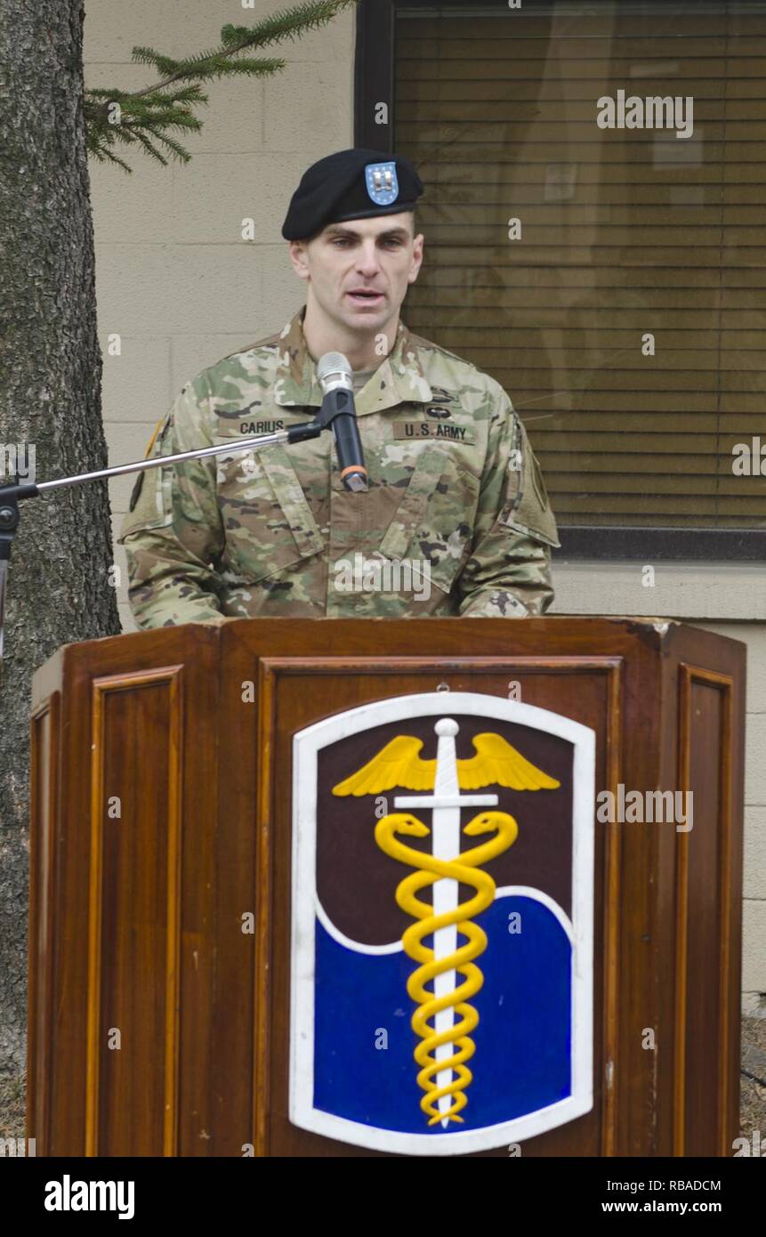 YONGSAN GARRISON, South Korea – Capt. Brandon Carius, a physician ...