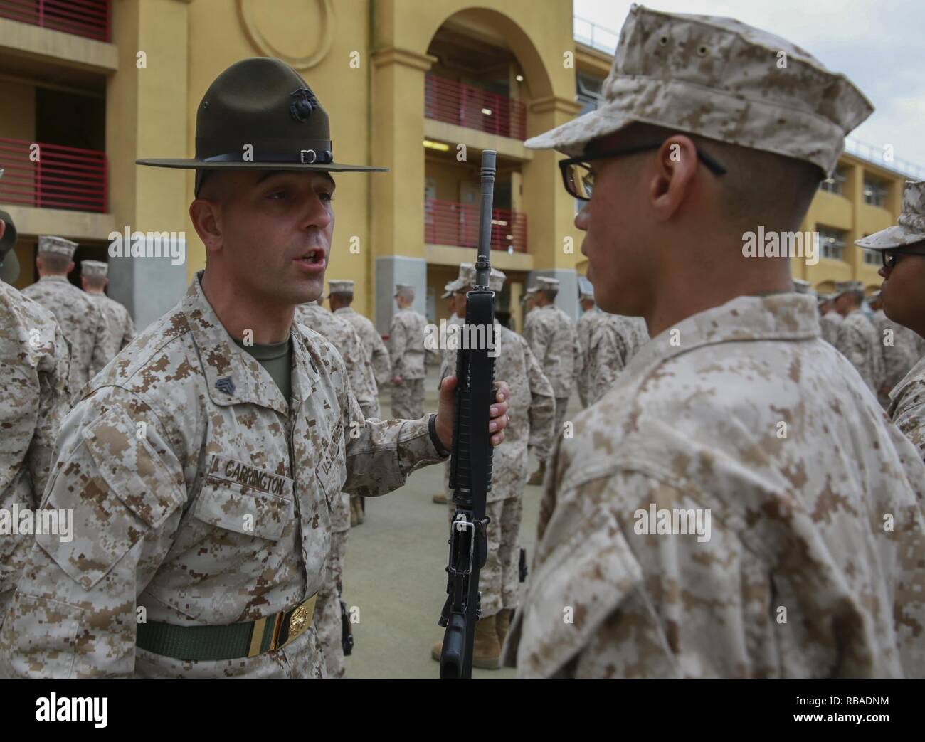 Company commanders inspection hi-res stock photography and images - Alamy