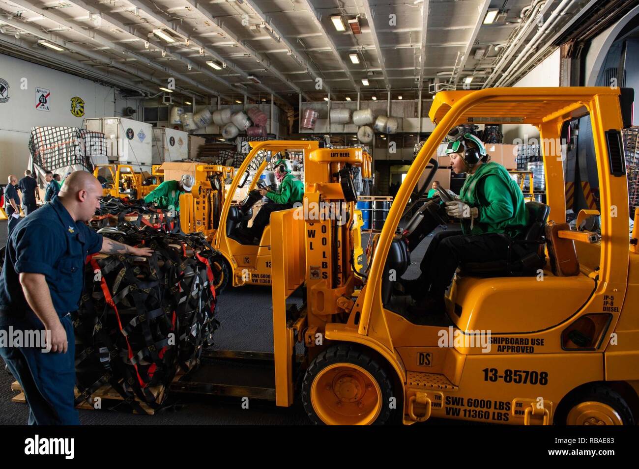 U.S. Navy Logistics Specialist Seaman Apprentice Hannah Anderson, from ...