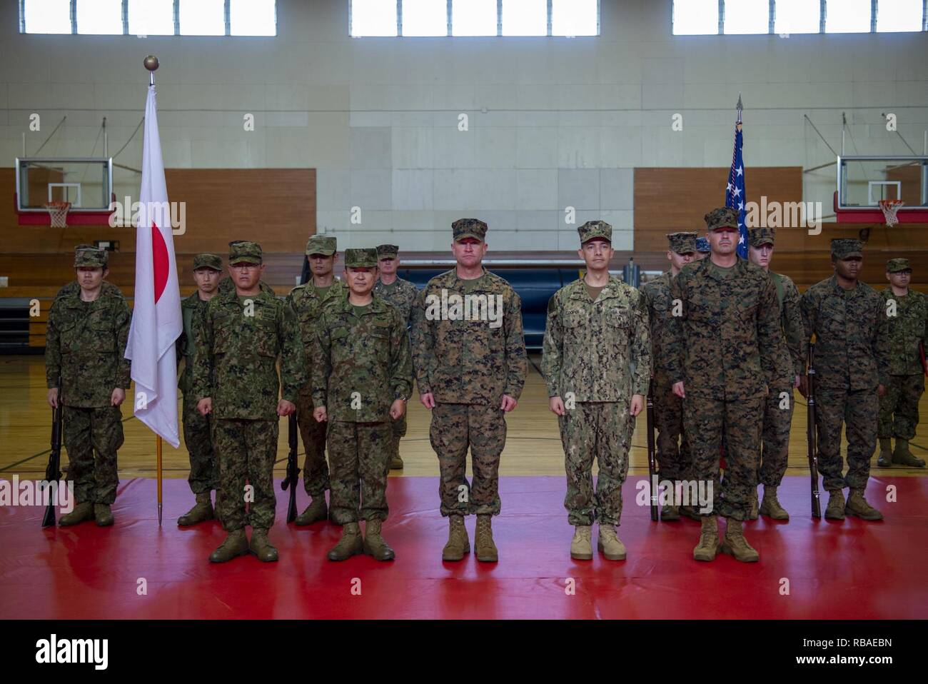 Japan Ground Self-Defense Force Warrant Officer Kouji Hidaka, JGSDF Maj ...
