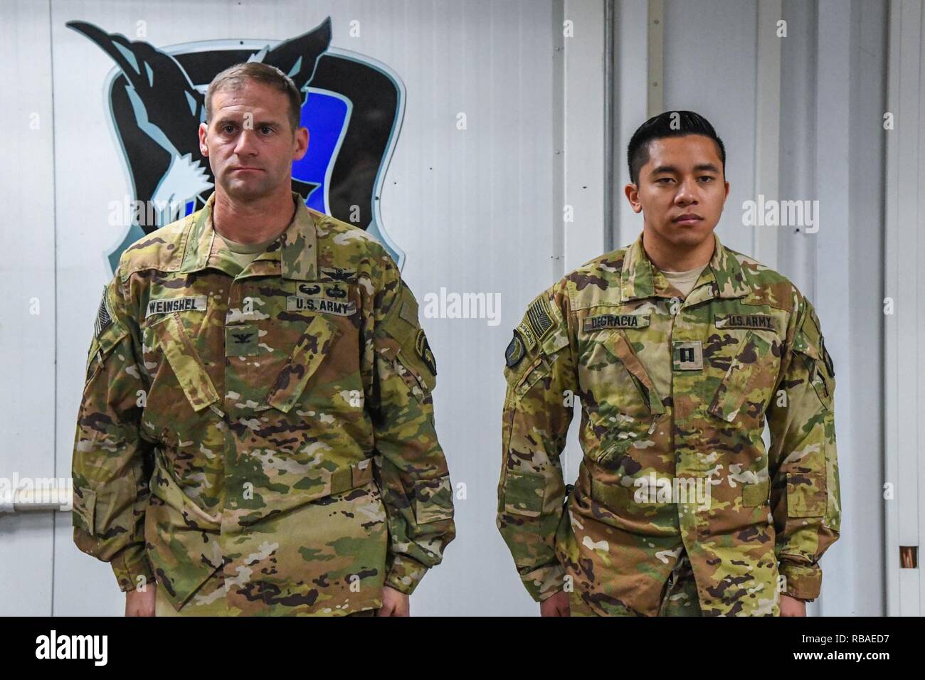 Col. Matthew R. Weinshel, commander of the 101st Combat Aviation ...