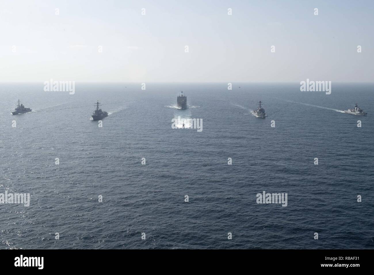 From left, the French navy air defense destroyer FS Cassard (D 614 ...