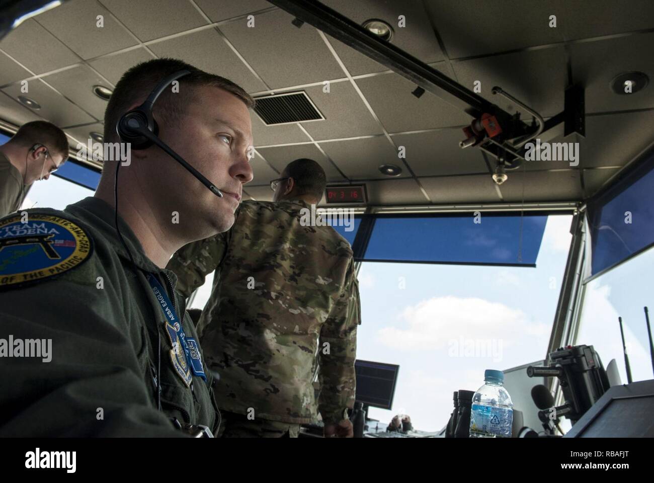 U.S. Air Force Maj. Robert Hendrick, 44th Fighter Squadron F-15C pilot ...