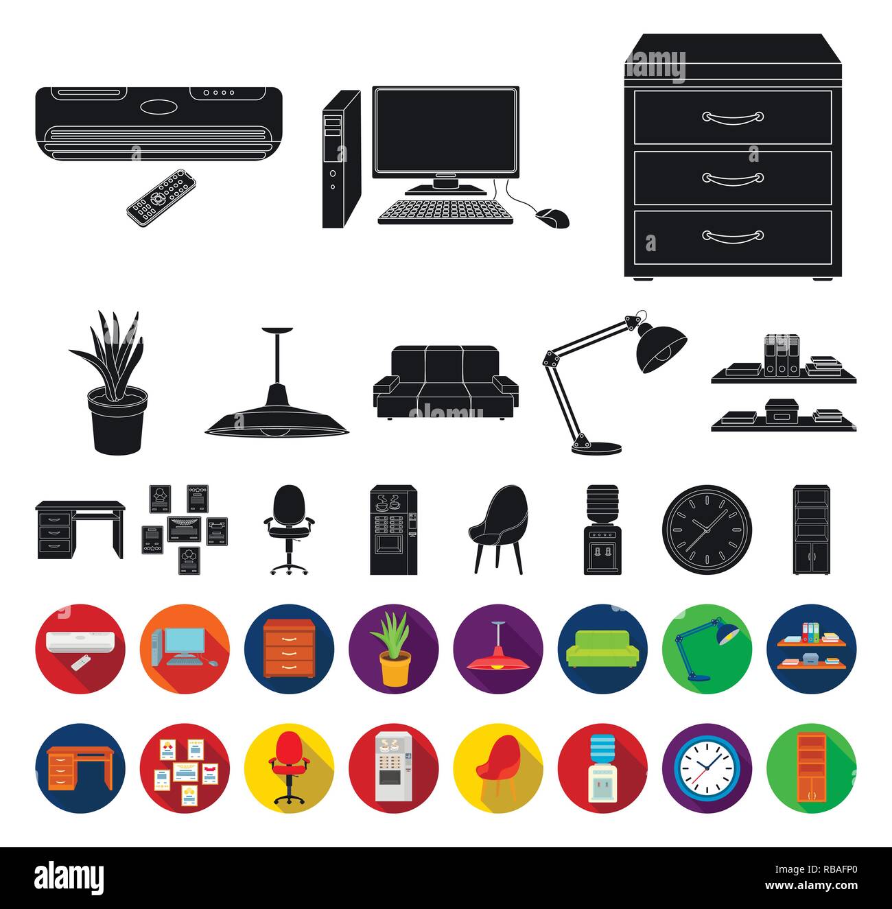 Oval office desk set hi-res stock photography and images - Alamy