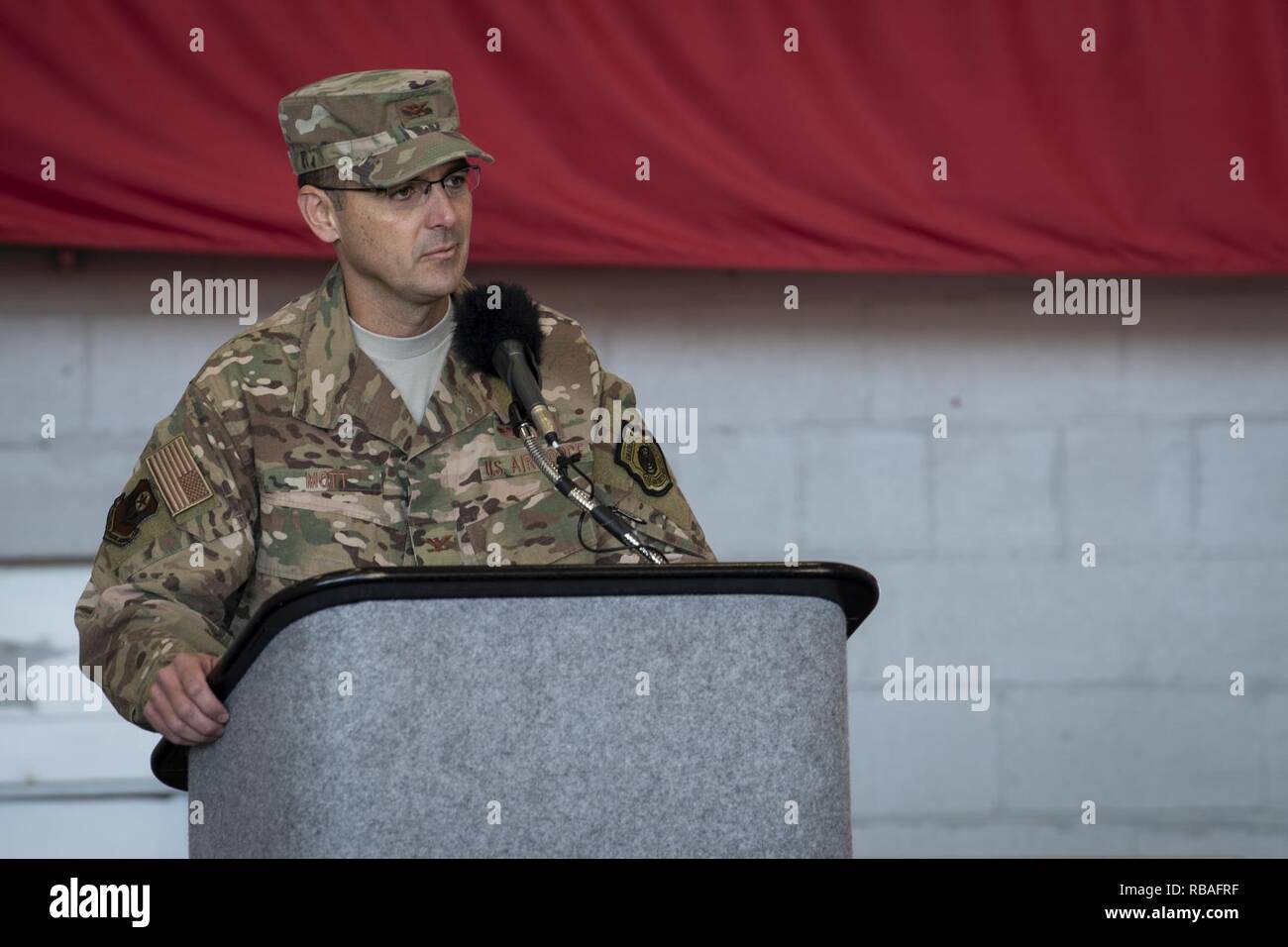 U.S. Air Force Col. James Mott, commander of the 1st Special Operations ...