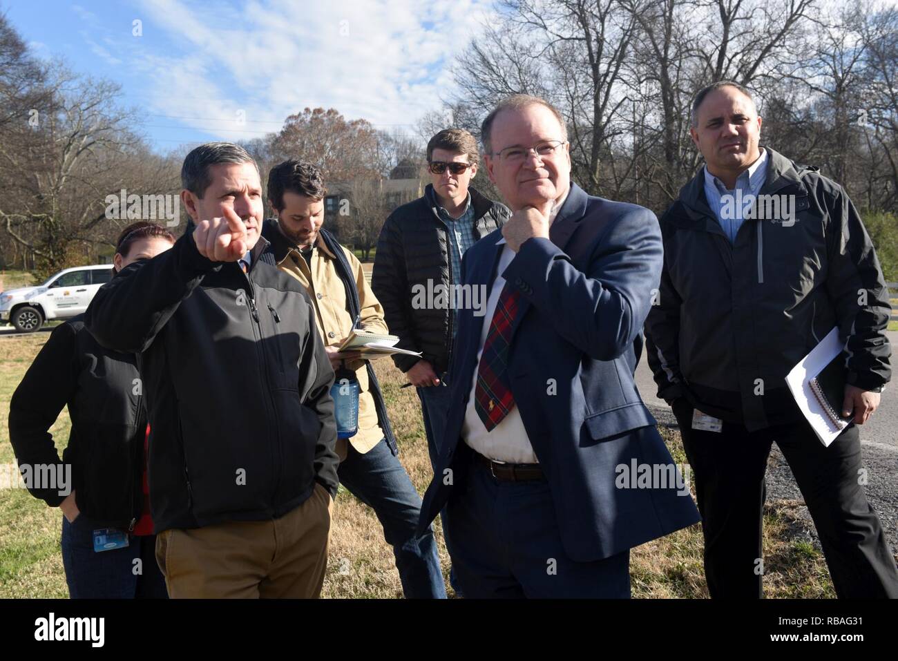 Craig Carrington (Left), U.S. Army Corps of Engineers Nashville ...
