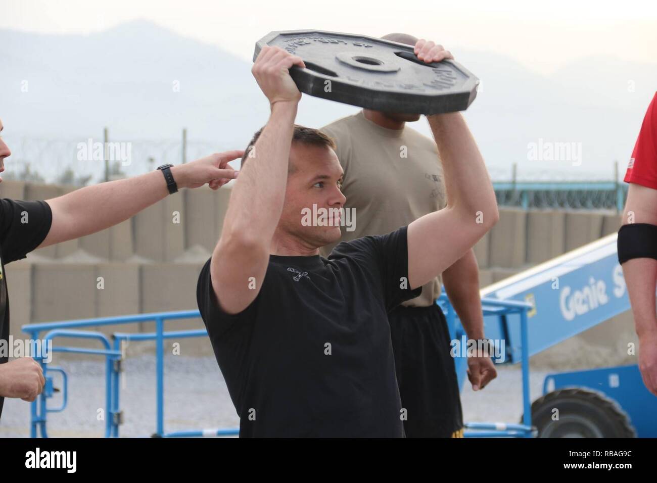 Afghanistan (December 18, 2018) Lt. Col. Jason Atkinson and Command Sgt ...
