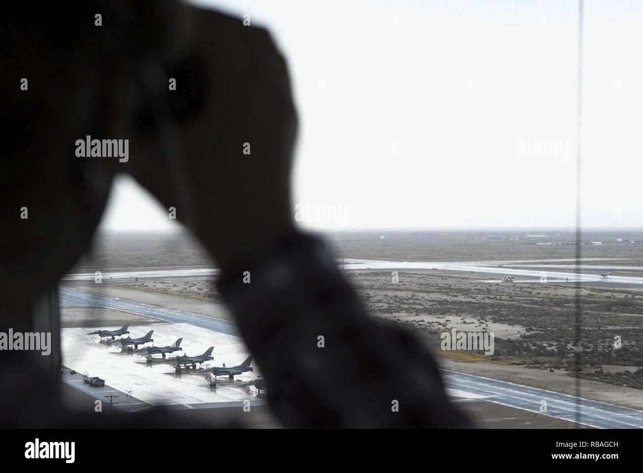 Daniel Howell, 54th Operations Support Squadron air traffic controller ...