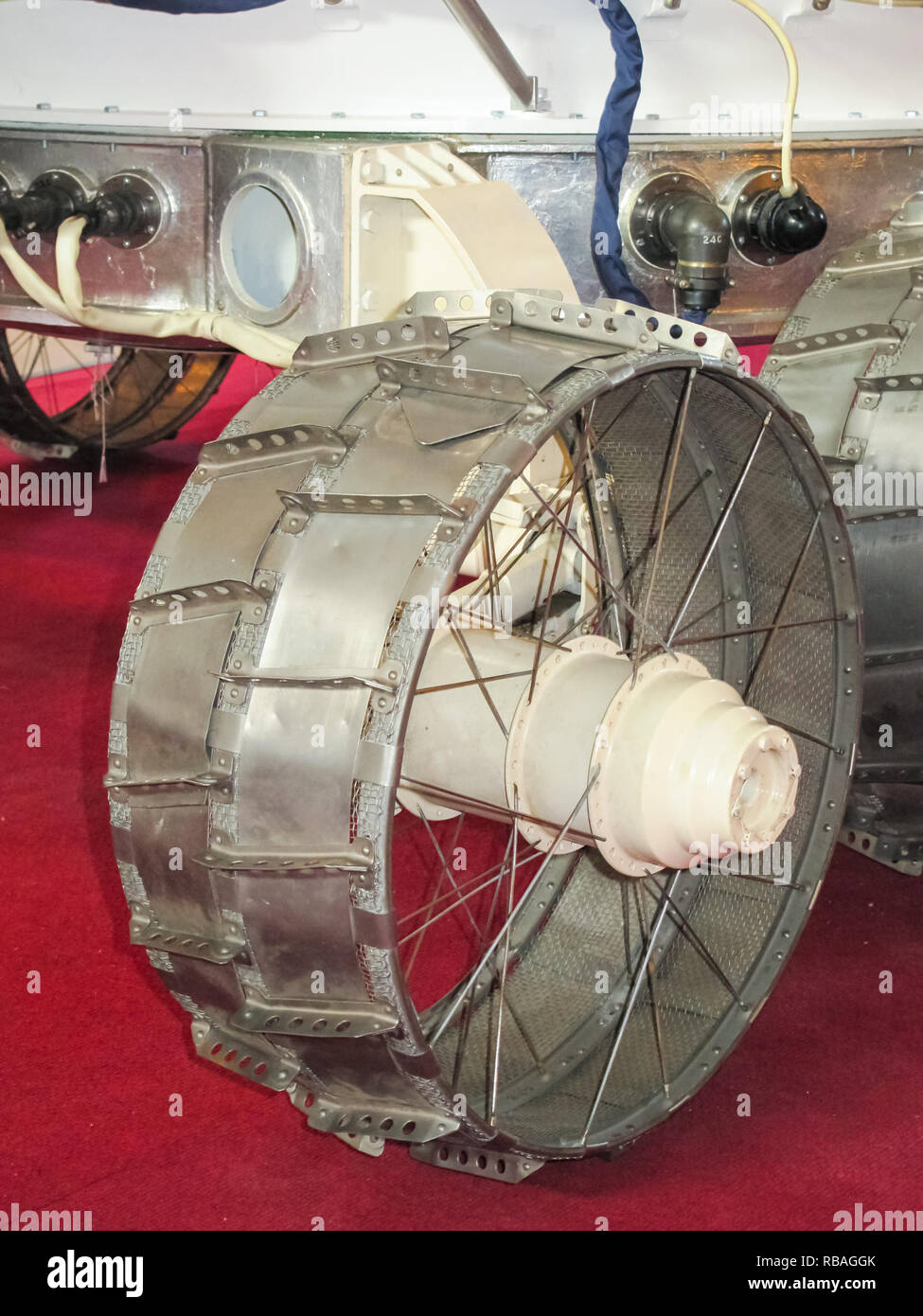 Museum of retro cars, St Petersburg, Russia - December 19, 2018 ...