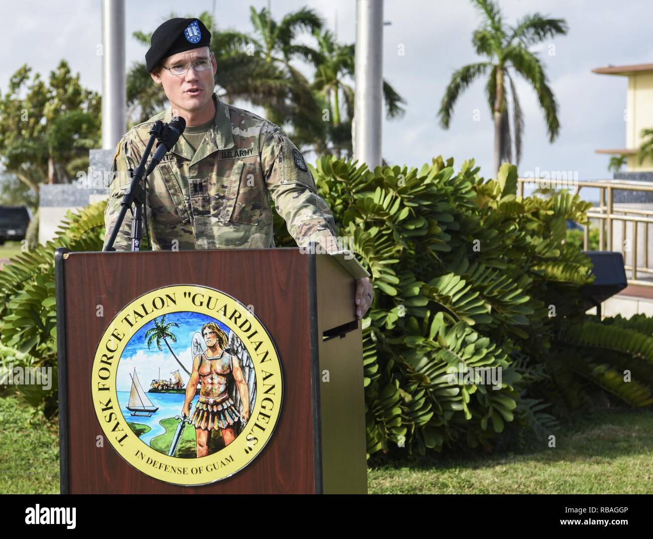 U.S. Army Capt. Jared Kuntz, E-3 Air Defense Artillery Terminal High ...