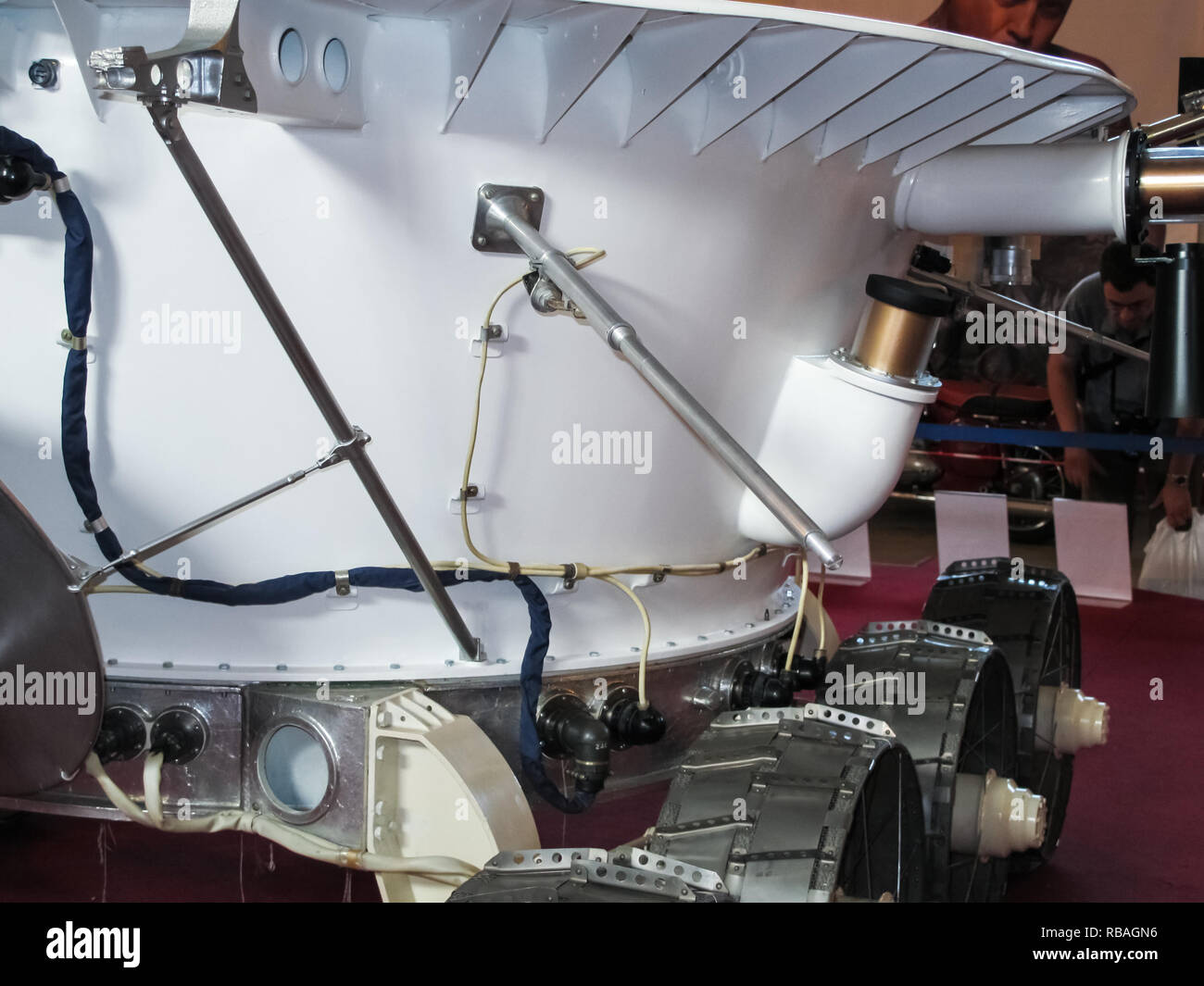 Museum of retro cars, St Petersburg, Russia - December 19, 2018 ...