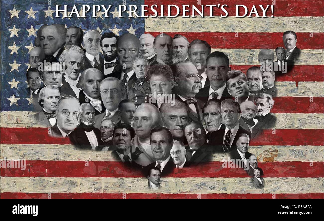 Celebrating all U.S. presidents past and present Stock Photo - Alamy