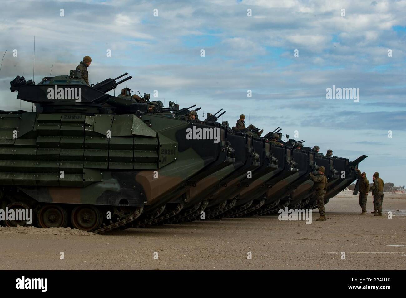 Amphibious assault vehicle platoon hi-res stock photography and images ...