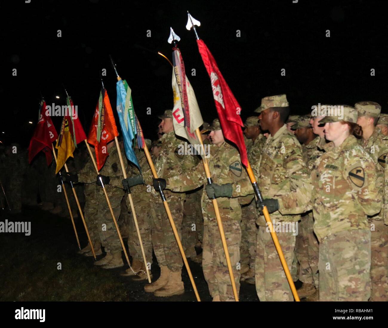 U.S. Soldiers of 1st Armored Brigade Combat Team, 1st Cavalry Division ...