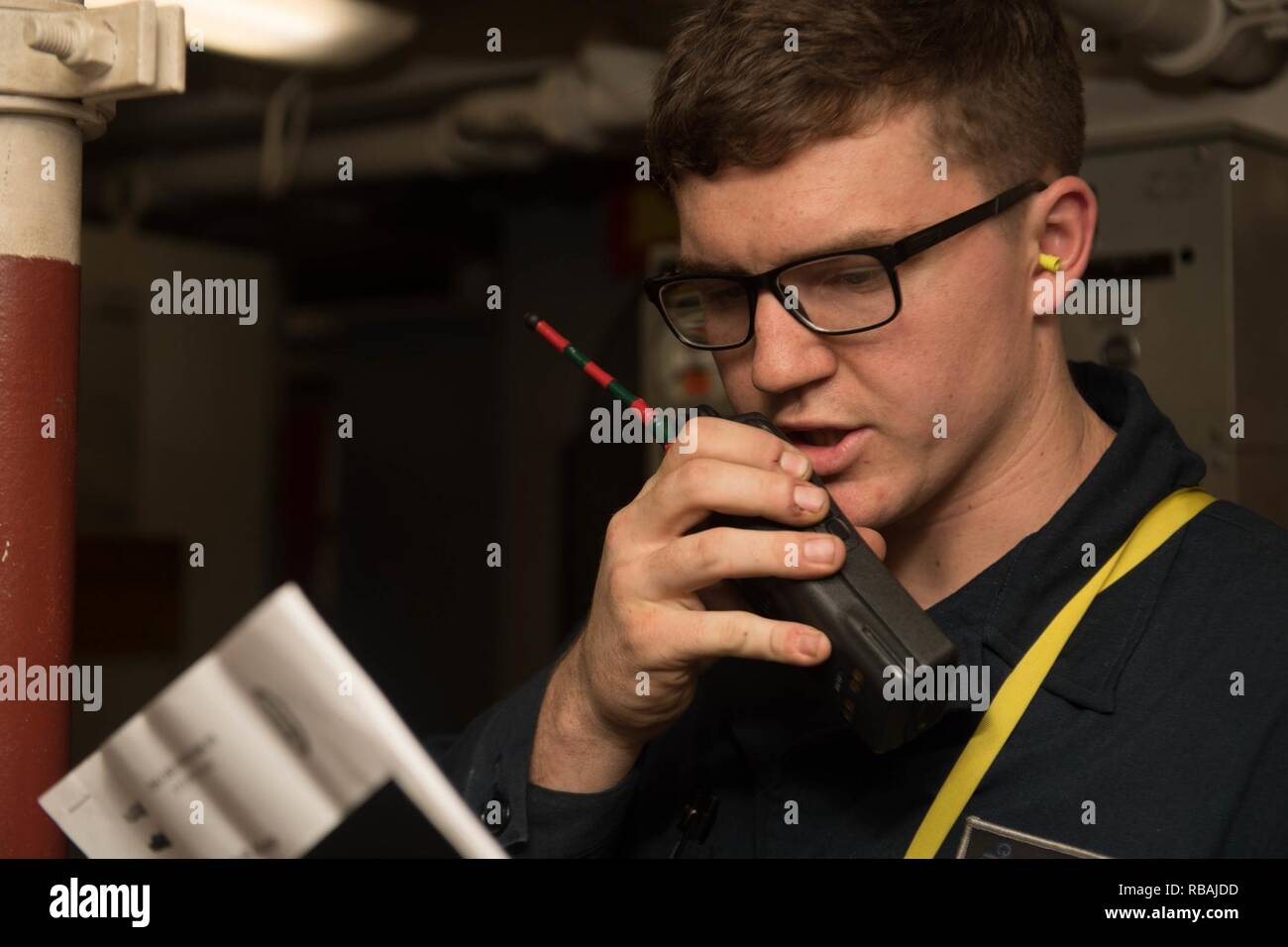 U.S. Navy Gas Turbine Systems Technician (Electrical) Fireman Jacob ...