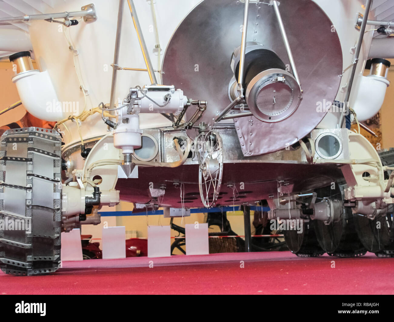 Museum of retro cars, St Petersburg, Russia - December 19, 2018 ...