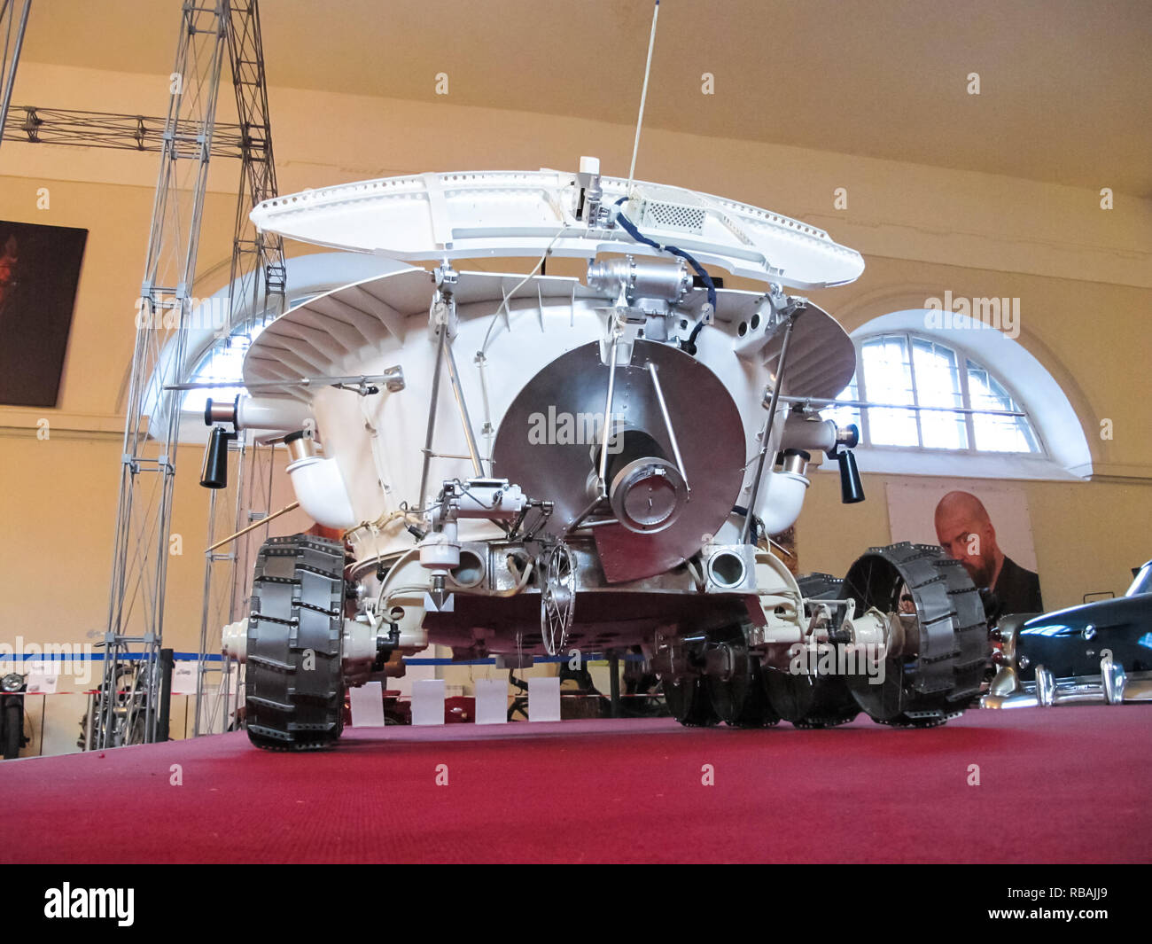 Museum of retro cars, St Petersburg, Russia - December 19, 2018 ...