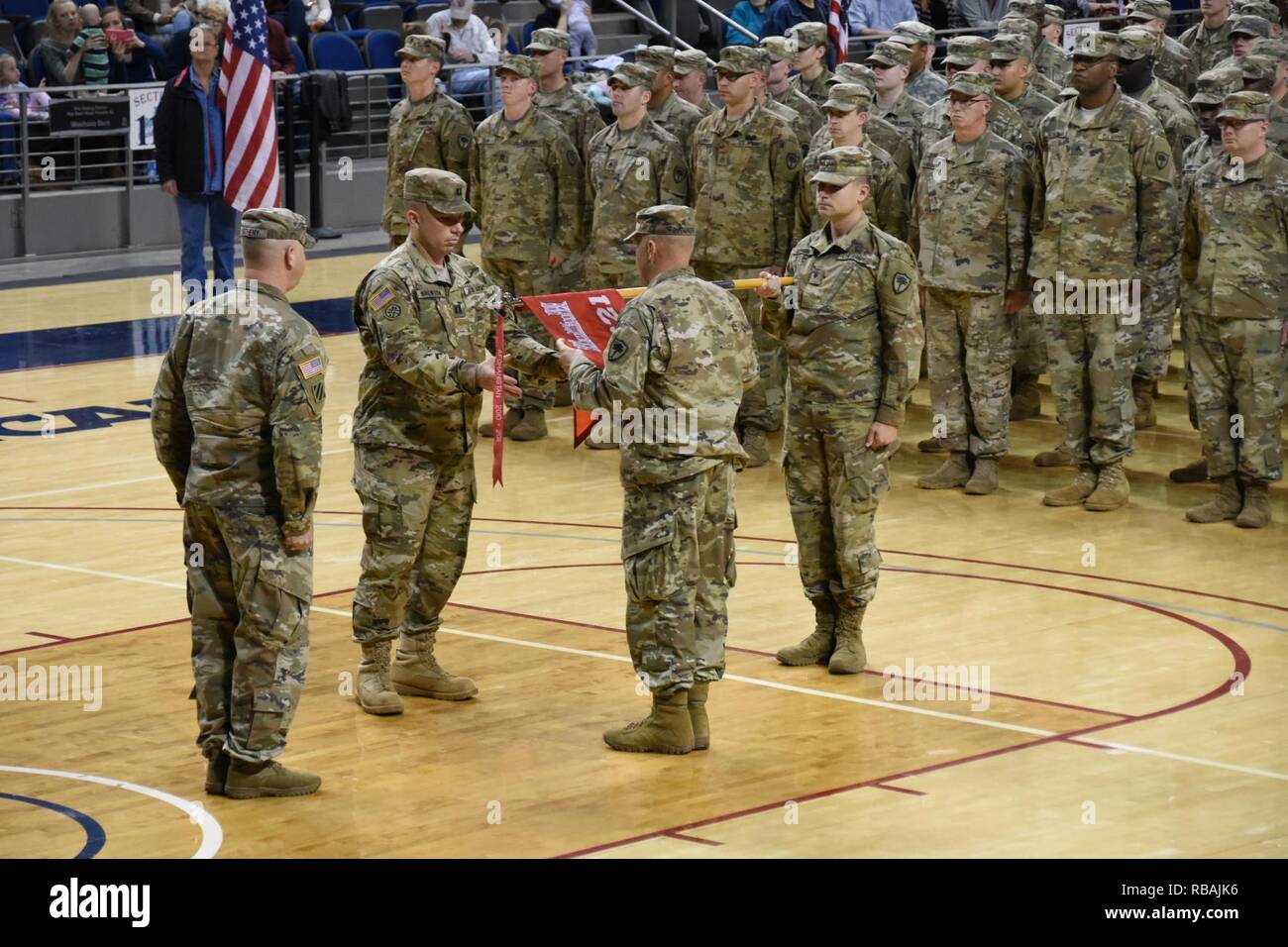 The South Carolina National Guard conducted a deployment and guidon ...