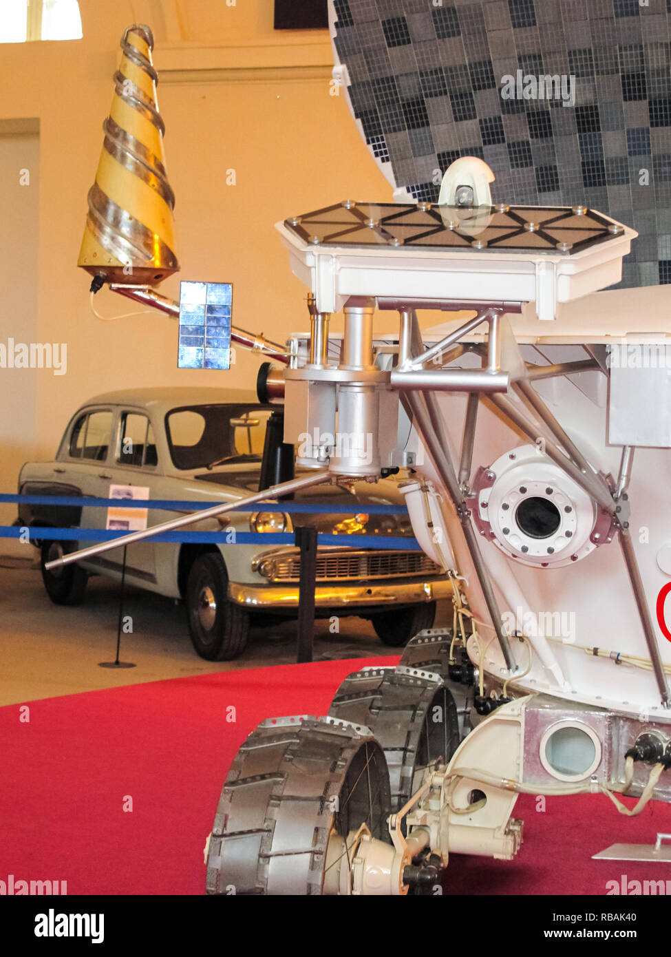 Museum of retro cars, St Petersburg, Russia - December 19, 2018 ...