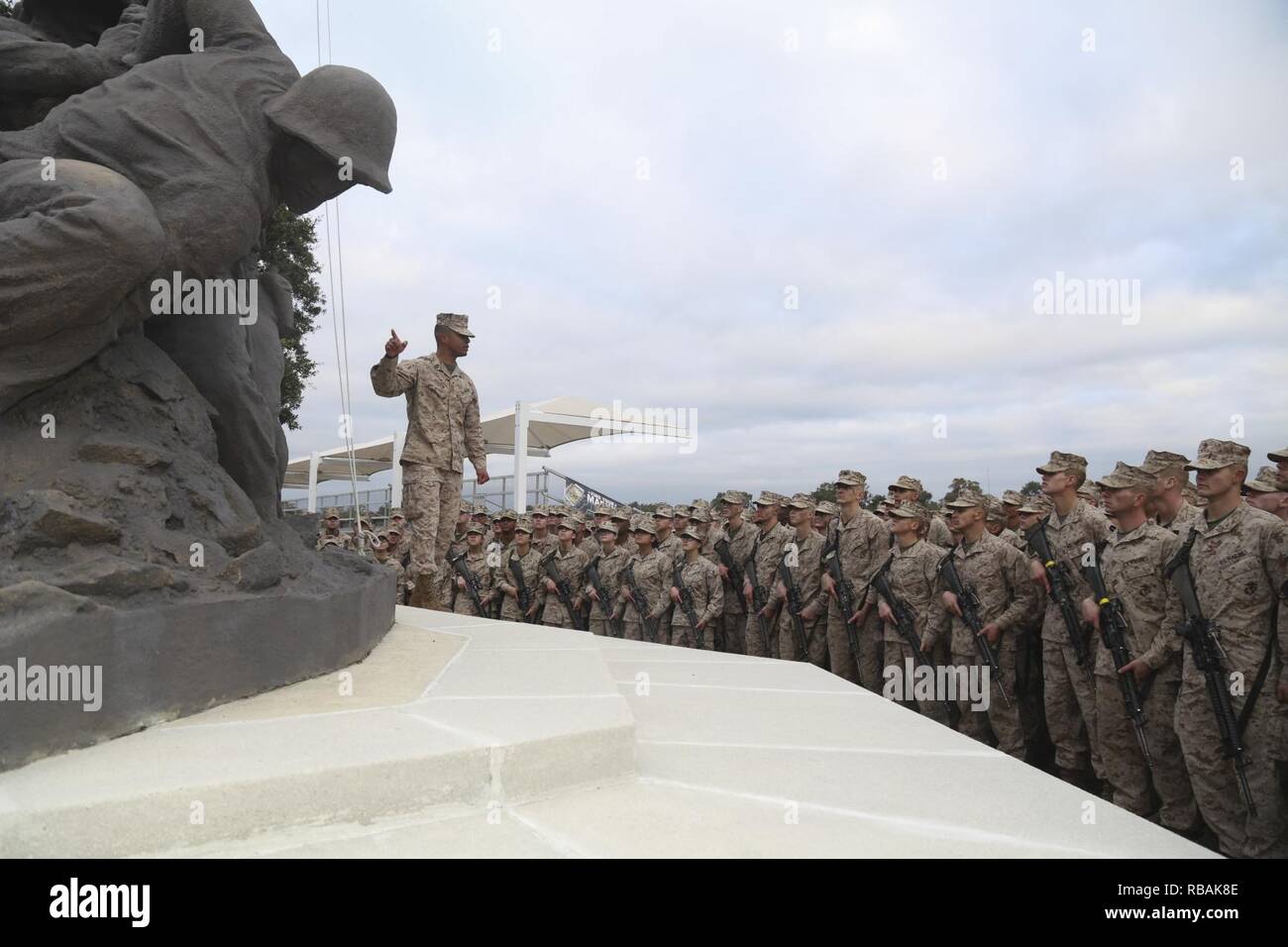 First Sgt. Juan Segura, Charlie Company First Sergeant, 1st Recruit ...