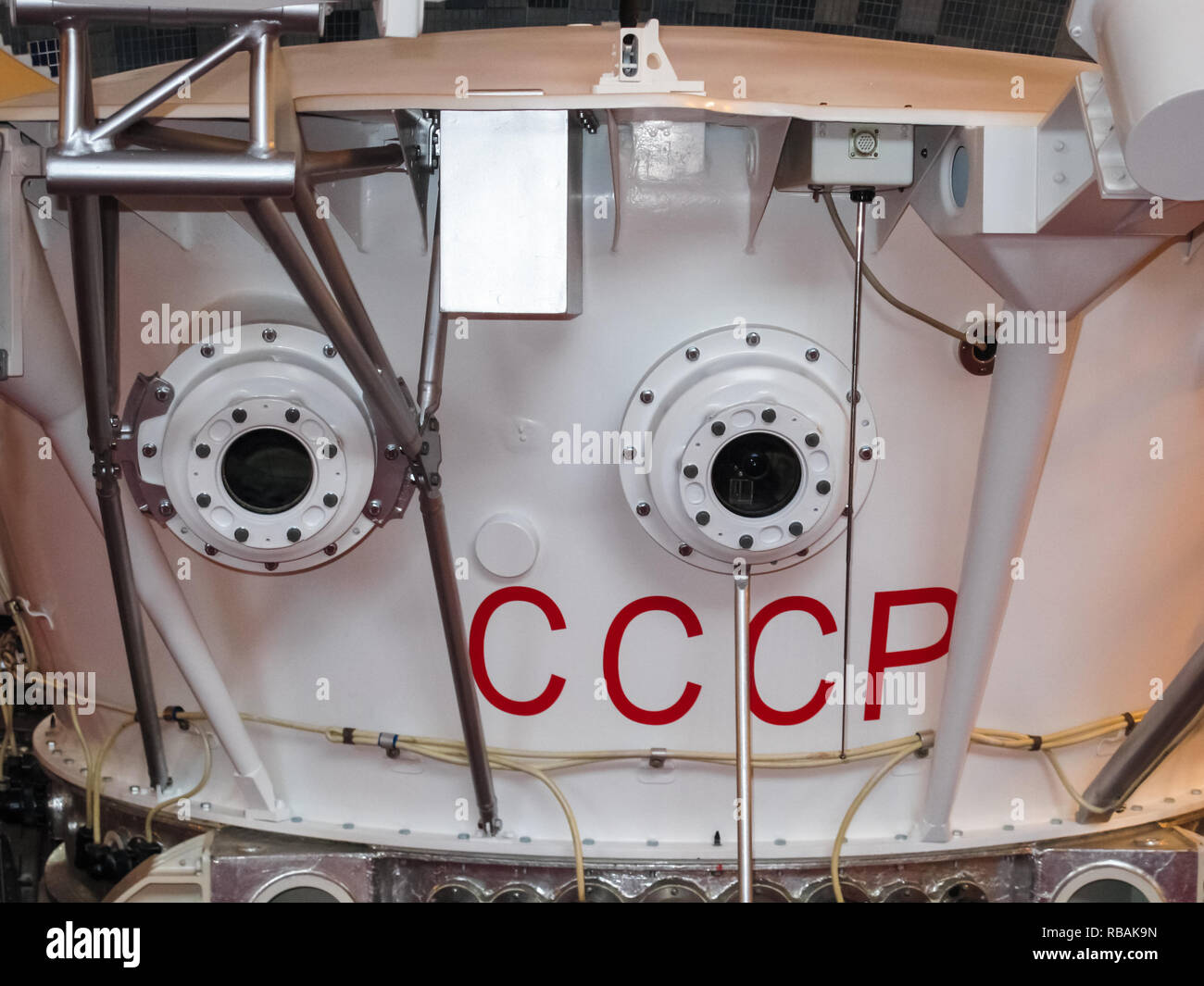 Museum of retro cars, St Petersburg, Russia - December 19, 2018 ...