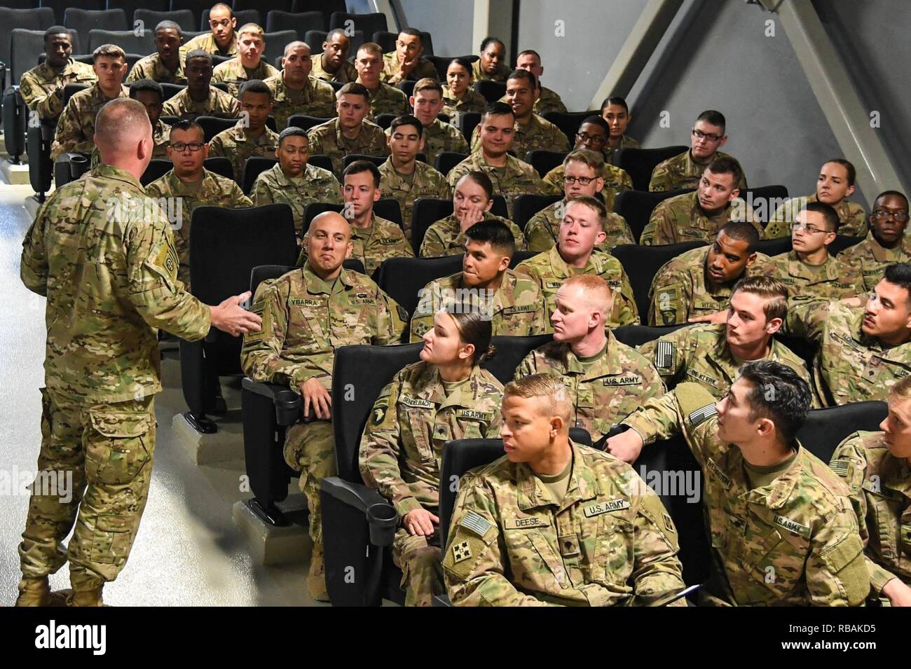 Basic Leader Course class 18-15 on graduates at Bagram Airfield ...
