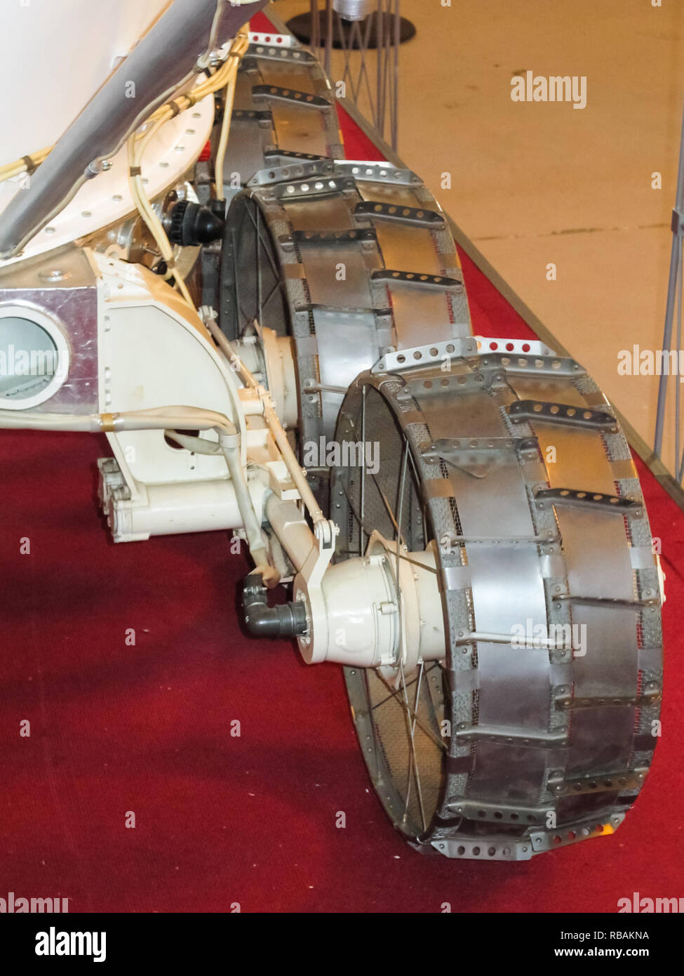 Museum of retro cars, St Petersburg, Russia - December 19, 2018 ...