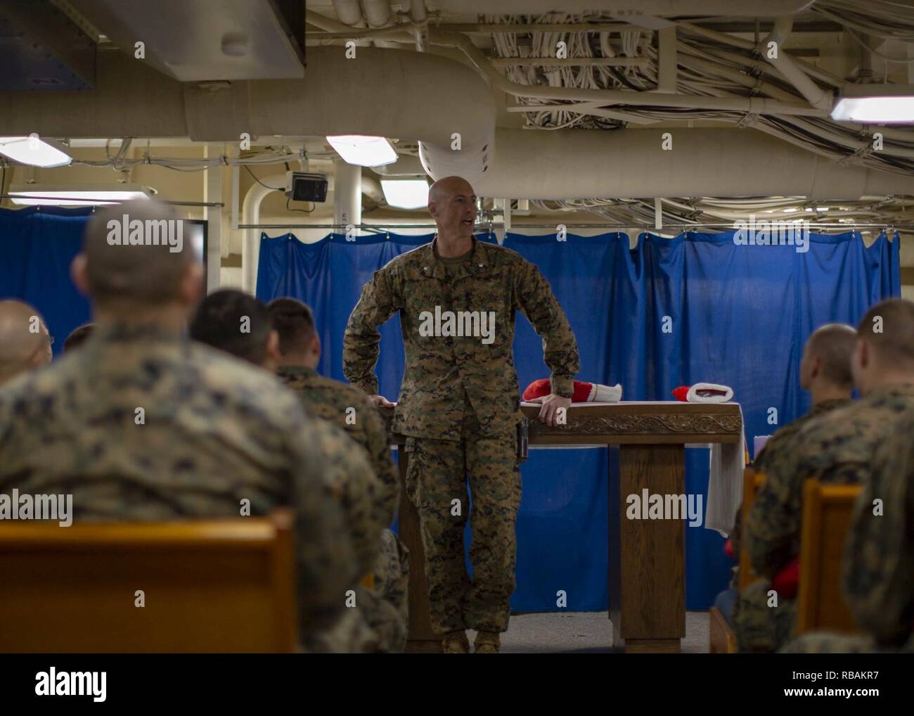 Lieutenant Colonel Sean Mullen, Commanding Officer, Combat Logistics ...