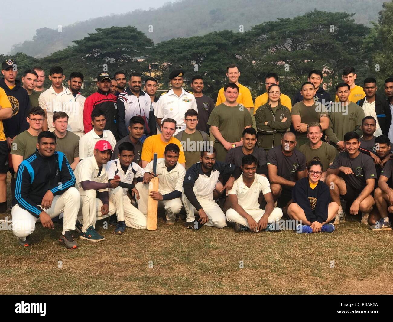 Indian cricket team group photo hi-res stock photography and images - Alamy