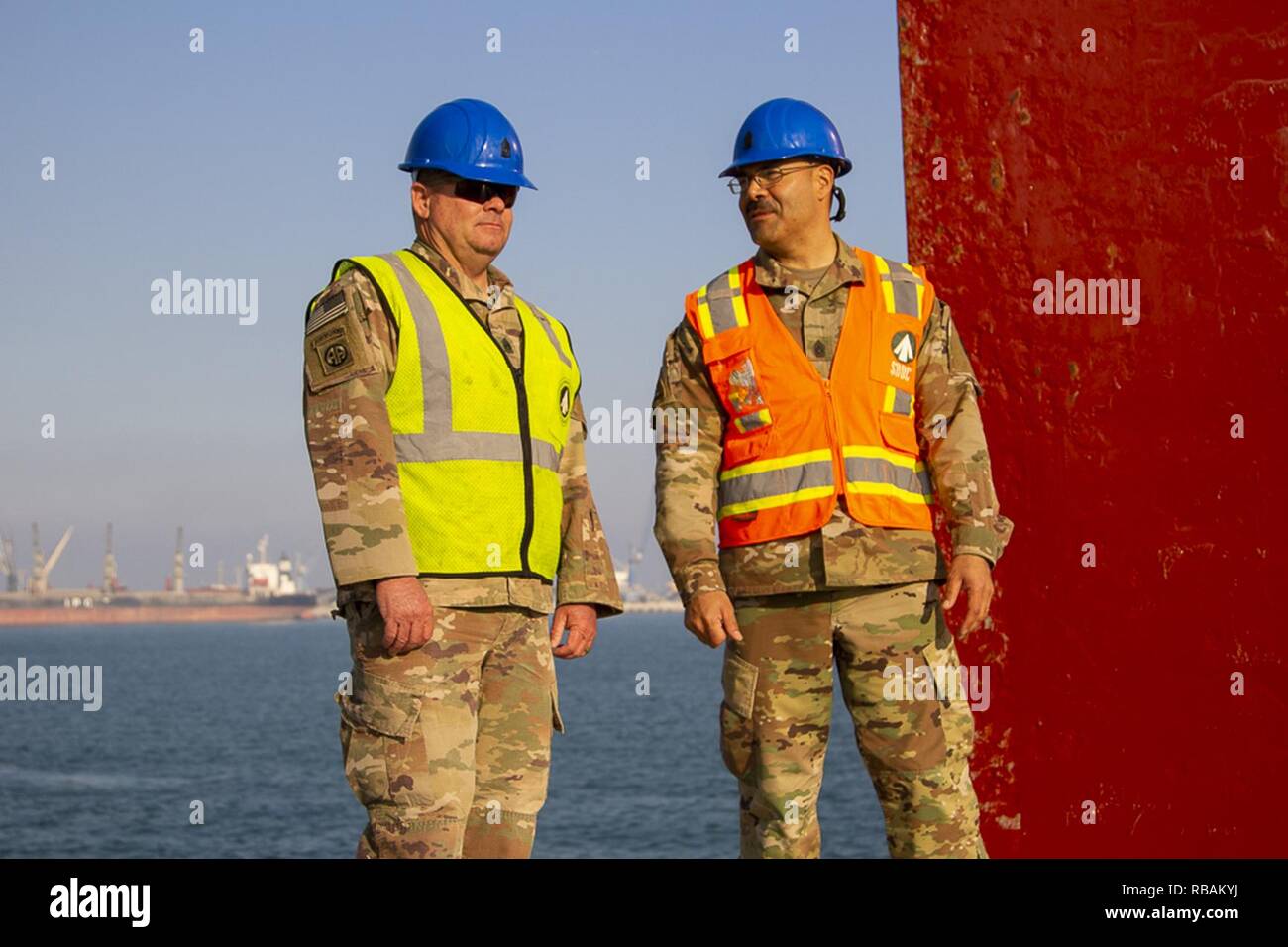 Command Sgt. Maj. Roderick Upton of the 300th Sustainment Brigade ...