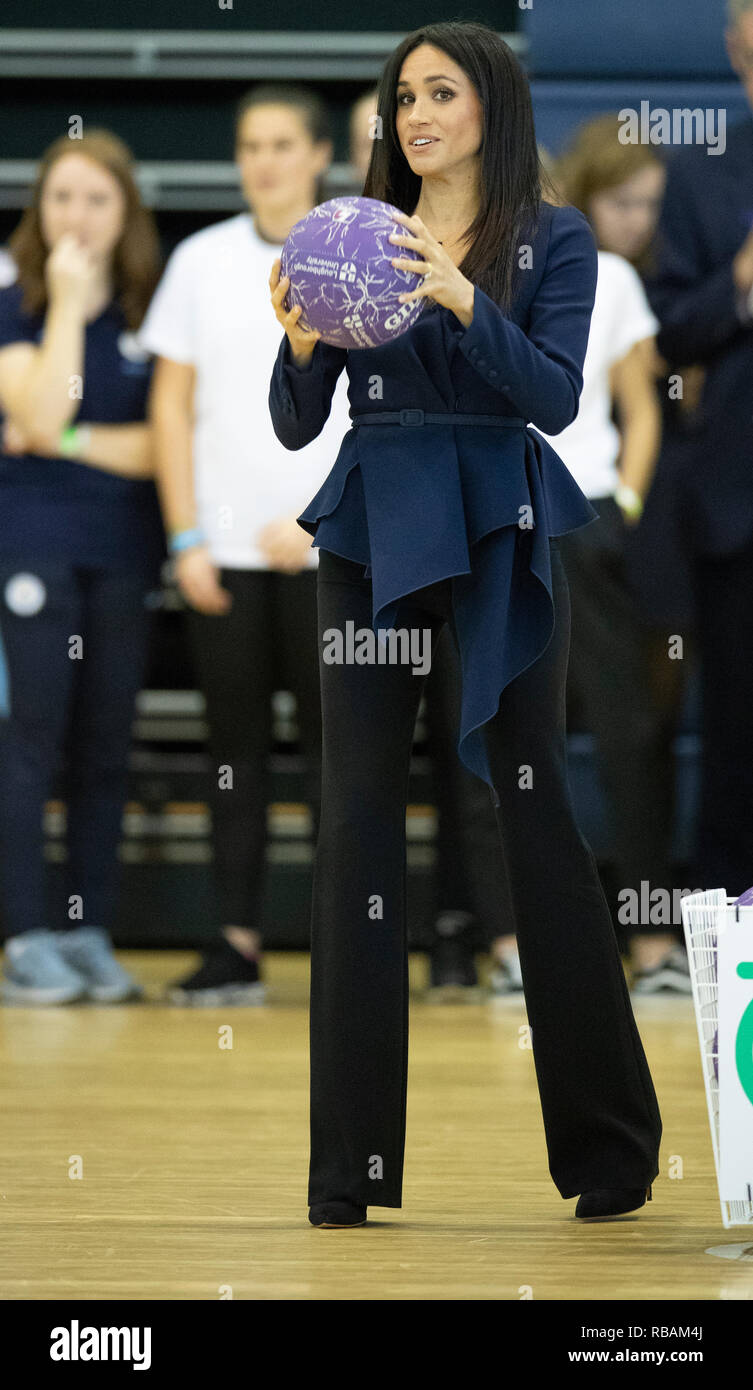 The Duchess of Sussex attends the Coach Core Awards at Loughborough ...
