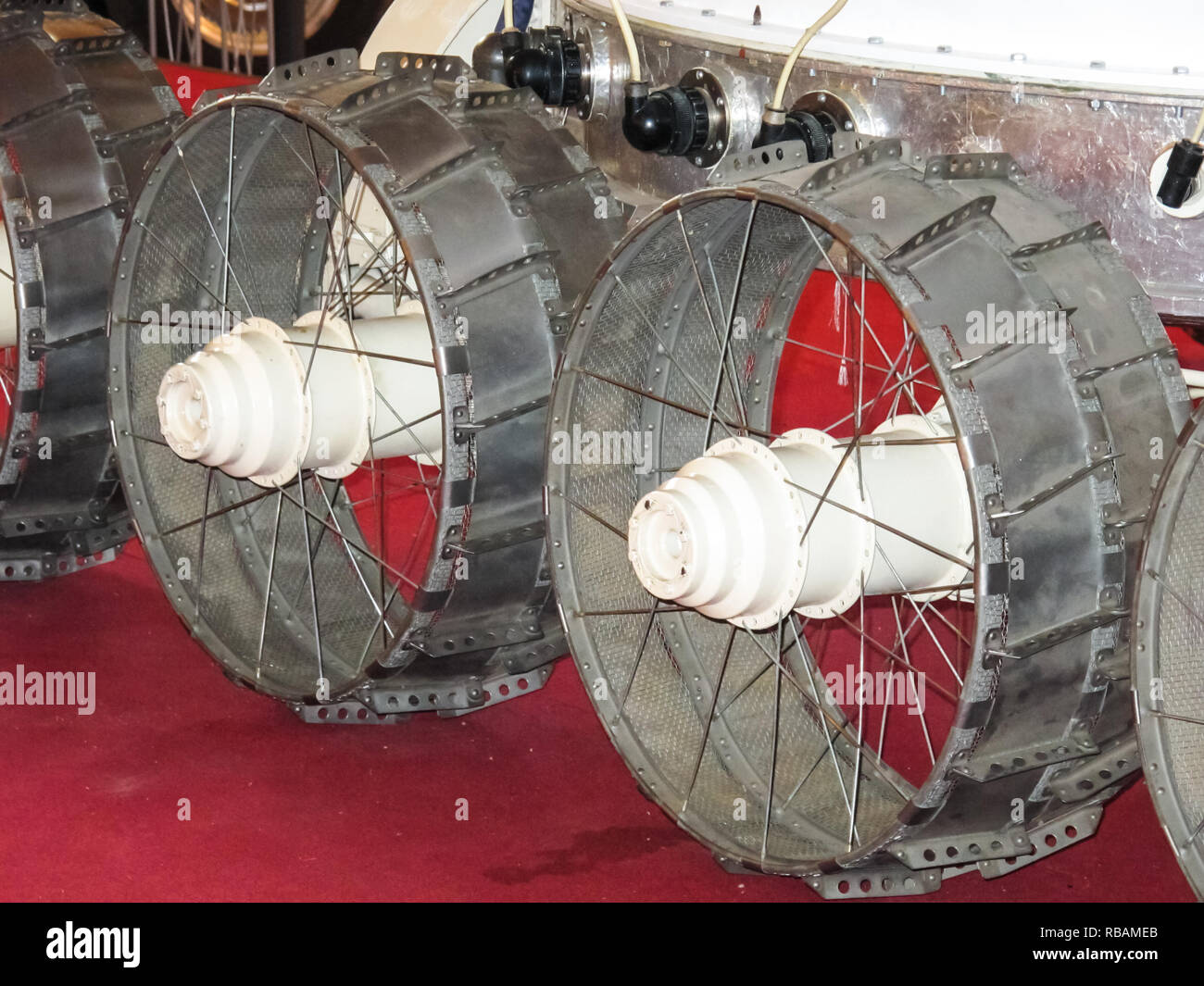 Museum of retro cars, St Petersburg, Russia - December 19, 2018 ...